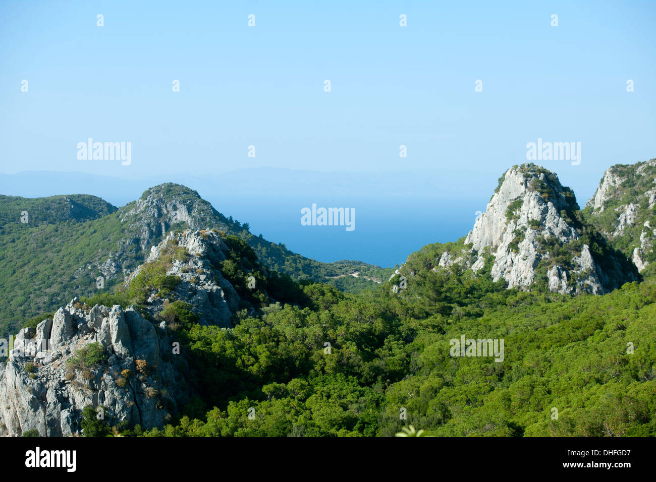 Asien, Türkei, Provinz Mugla, Resadiye-Halbinsel (Datca-Halbinsel ...