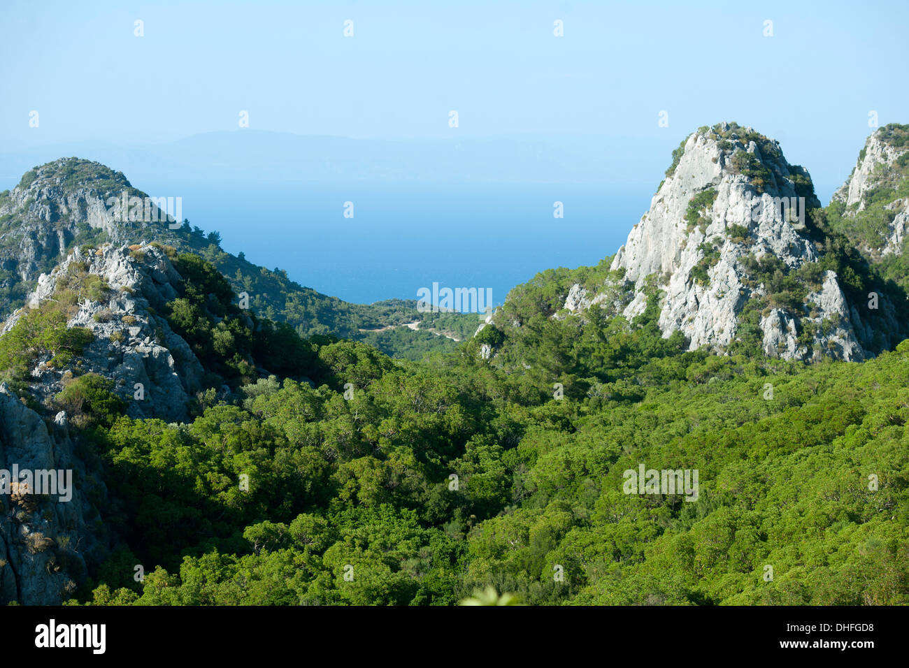 Asien, Türkei, Provinz Mugla, Resadiye-Halbinsel (Datca-Halbinsel ...
