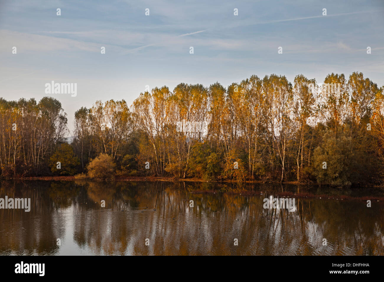 Landscape autumn lake hi-res stock photography and images - Alamy