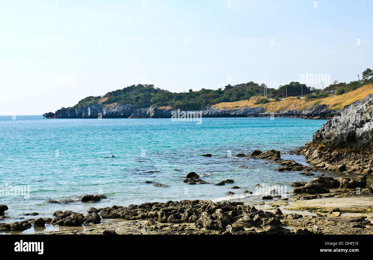 Tumpung beach at Sichang Island ,Chonburi ,Thailand Stock Photo - Alamy
