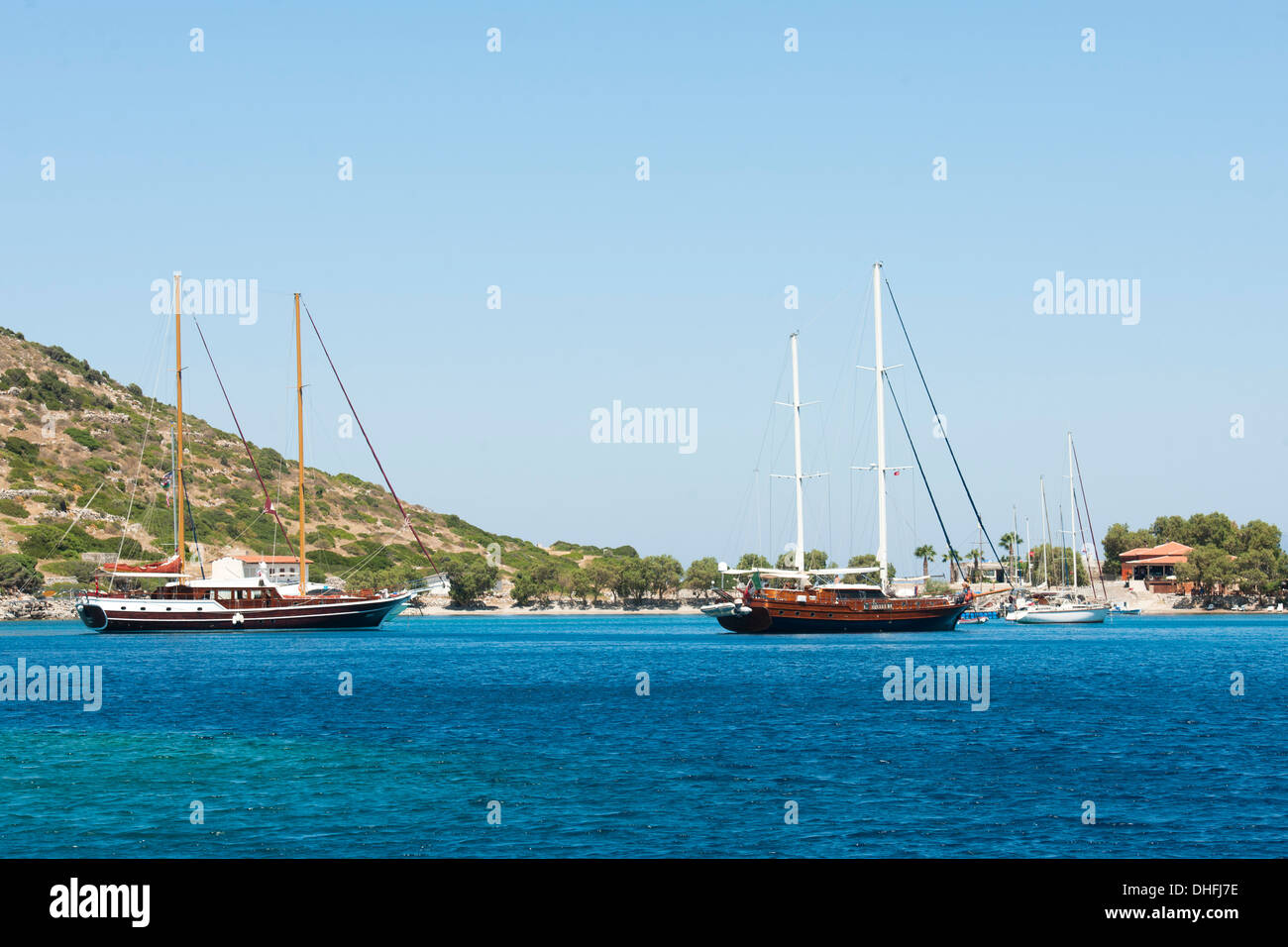 Asien, Türkei, Provinz Mugla, Resadiye-Halbinsel (Datca-Halbinsel ...