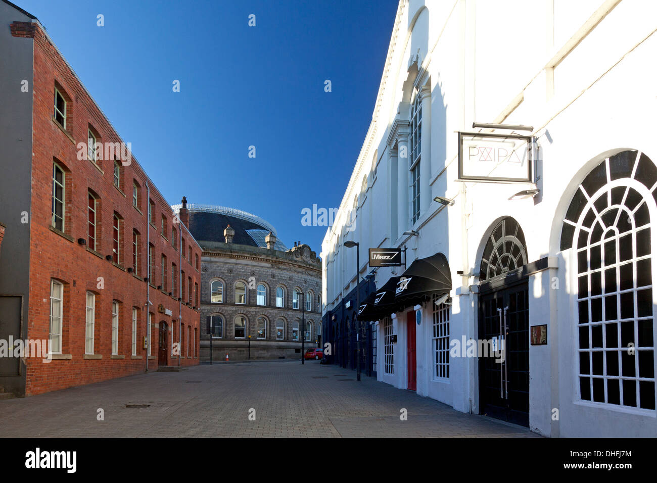 Assembly Street in the Exchange Quarter looking towards the Corn ...
