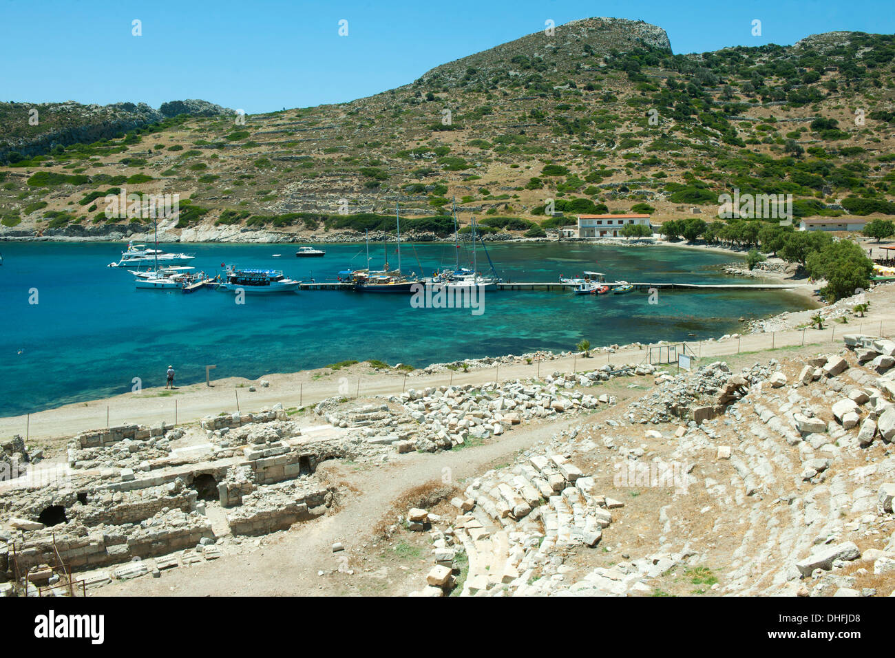 Asien, Türkei, Provinz Mugla, Resadiye-Halbinsel (Datca-Halbinsel ...