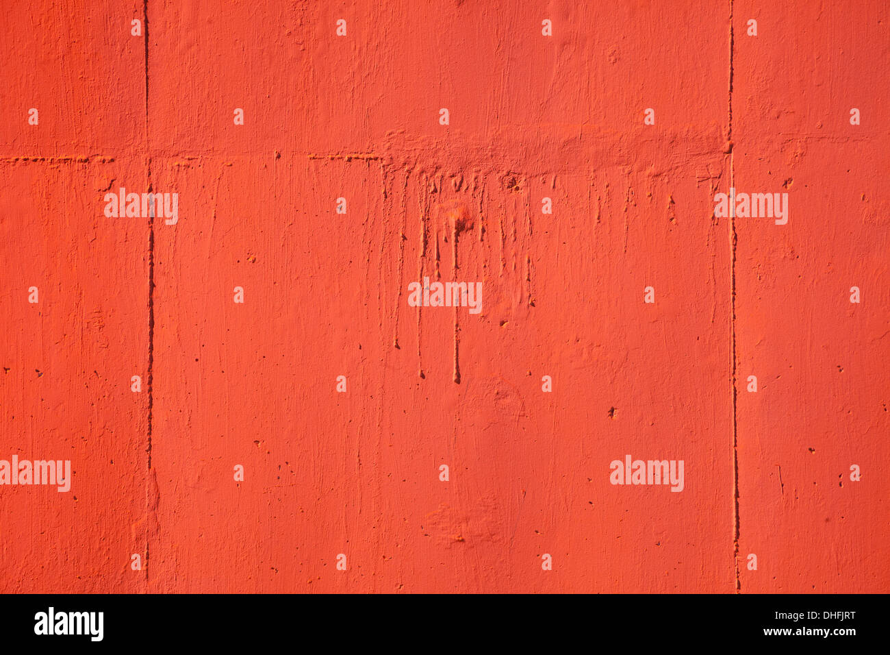 red colored concrete wall painted background Stock Photo - Alamy