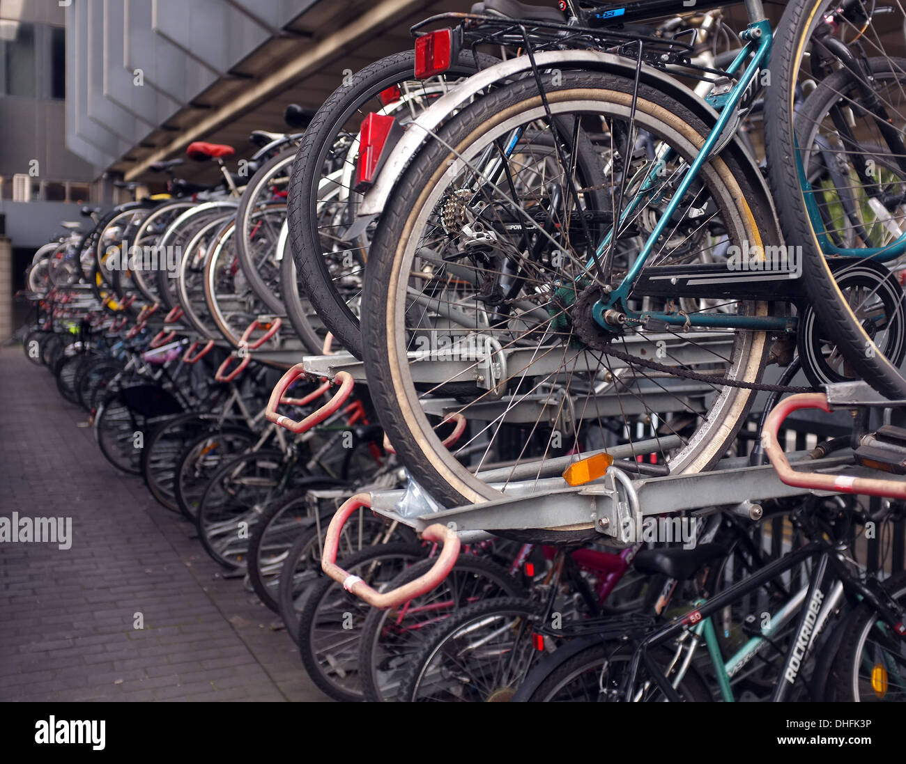 Cycle parking stands hi-res stock photography and images - Alamy