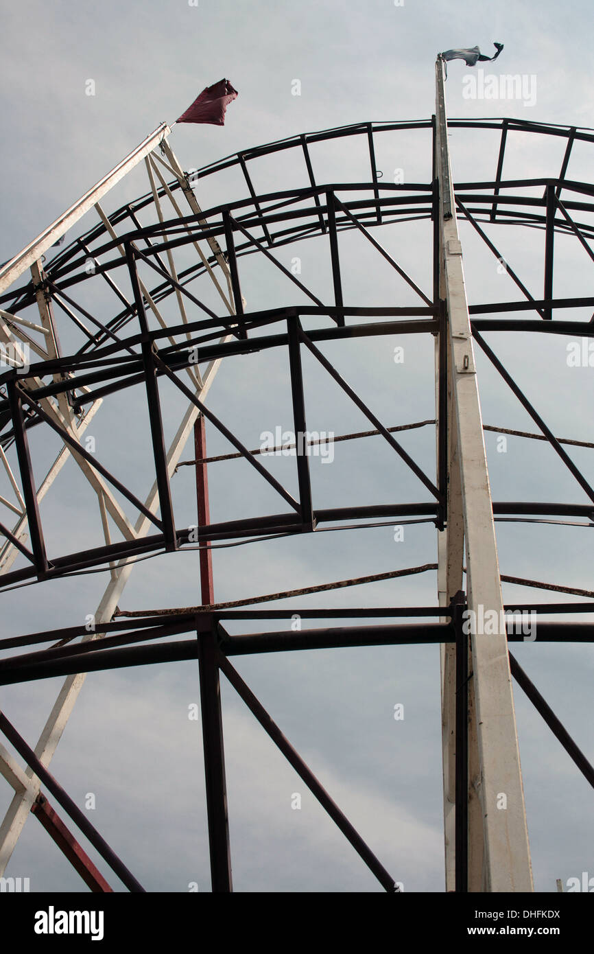 Roller coaster track hi-res stock photography and images - Alamy