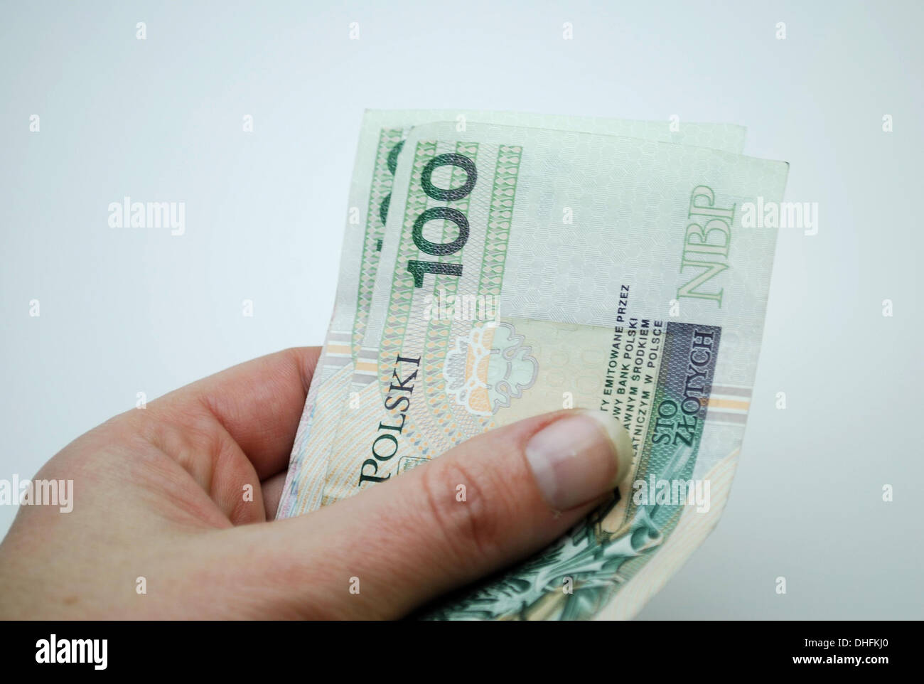Money hand notes cutout hi-res stock photography and images - Alamy
