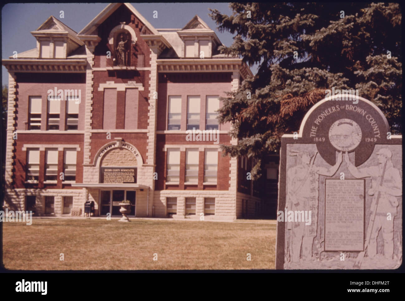 The Brown County Courthouse in New Ulm, Minnesota, is a historic ...