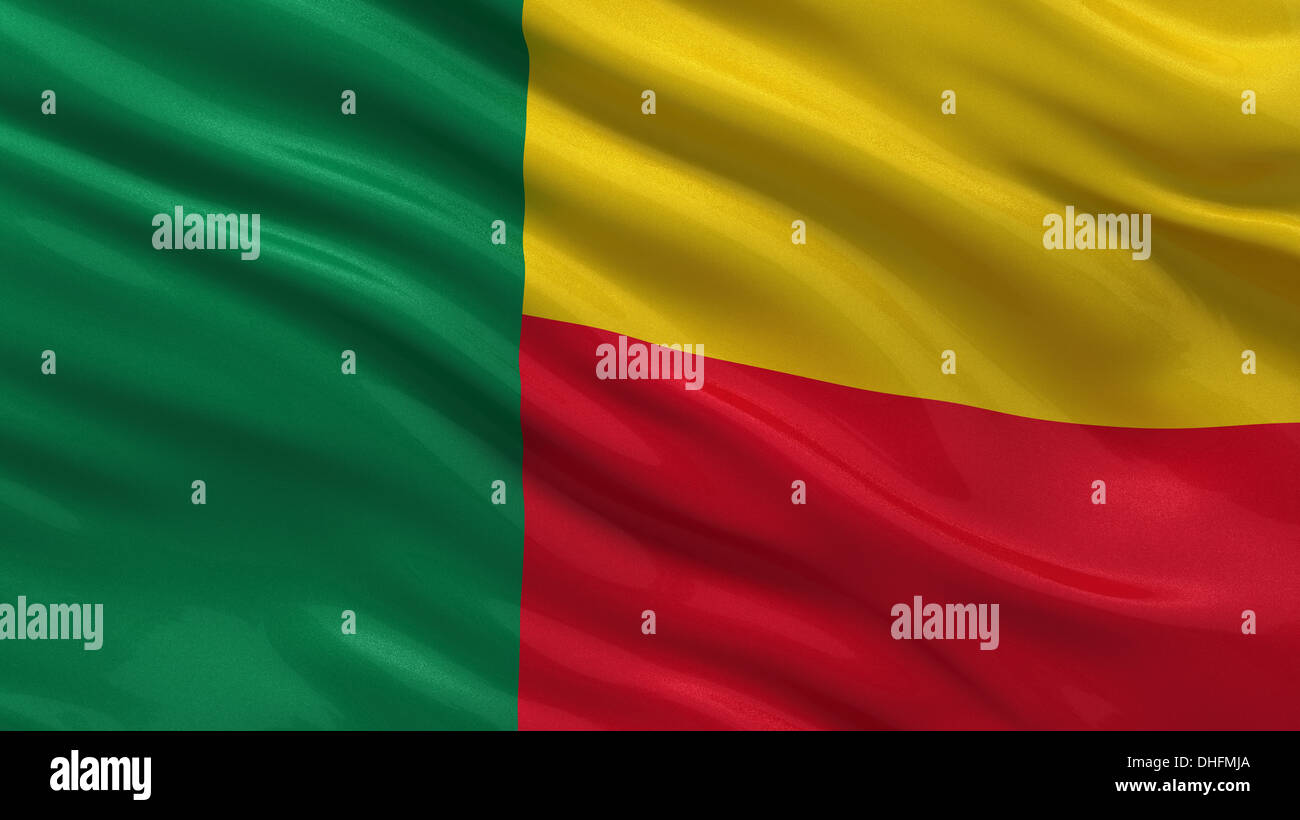 Flag of Benin Stock Photo - Alamy