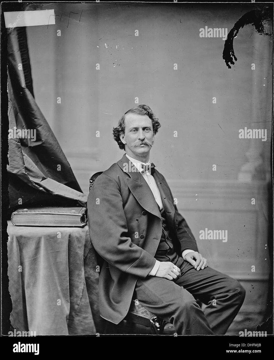 A portrait of Professor Edward W. Gaulladet, a prominent figure in the ...