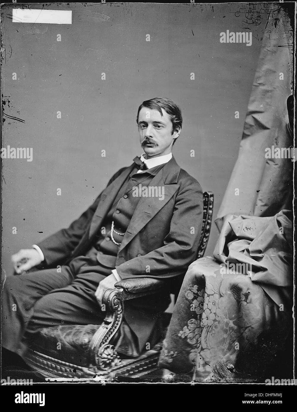 A historical photograph of Hon. William Sprague, representing Rhode ...
