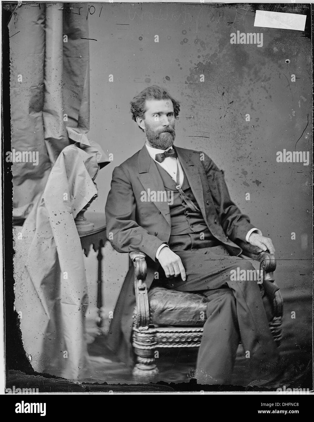A portrait of a man identified as Mr. Johnson. His identity and role ...