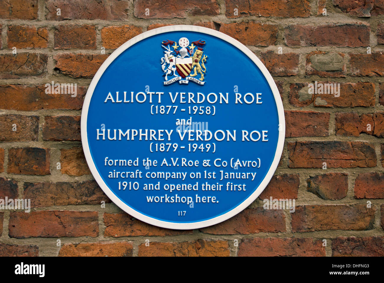 Avro manchester hi-res stock photography and images - Alamy