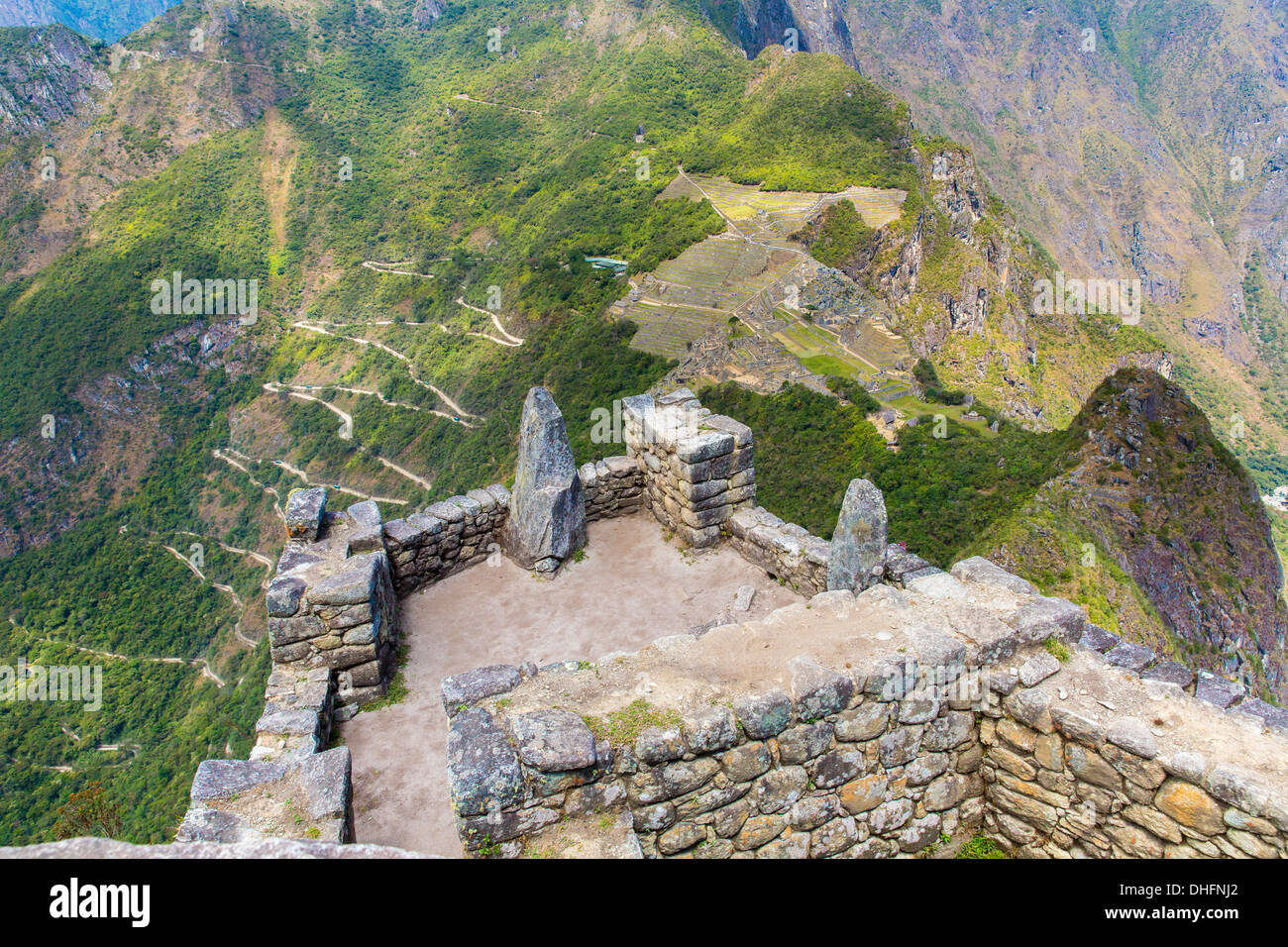 Mysterious city - Machu Picchu, Peru,South America. The Incan ruins and ...