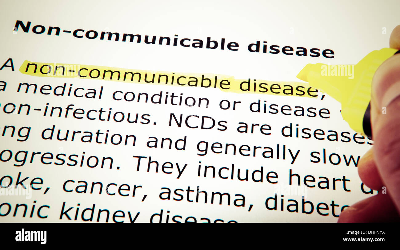 Non communicable disease hi-res stock photography and images - Alamy