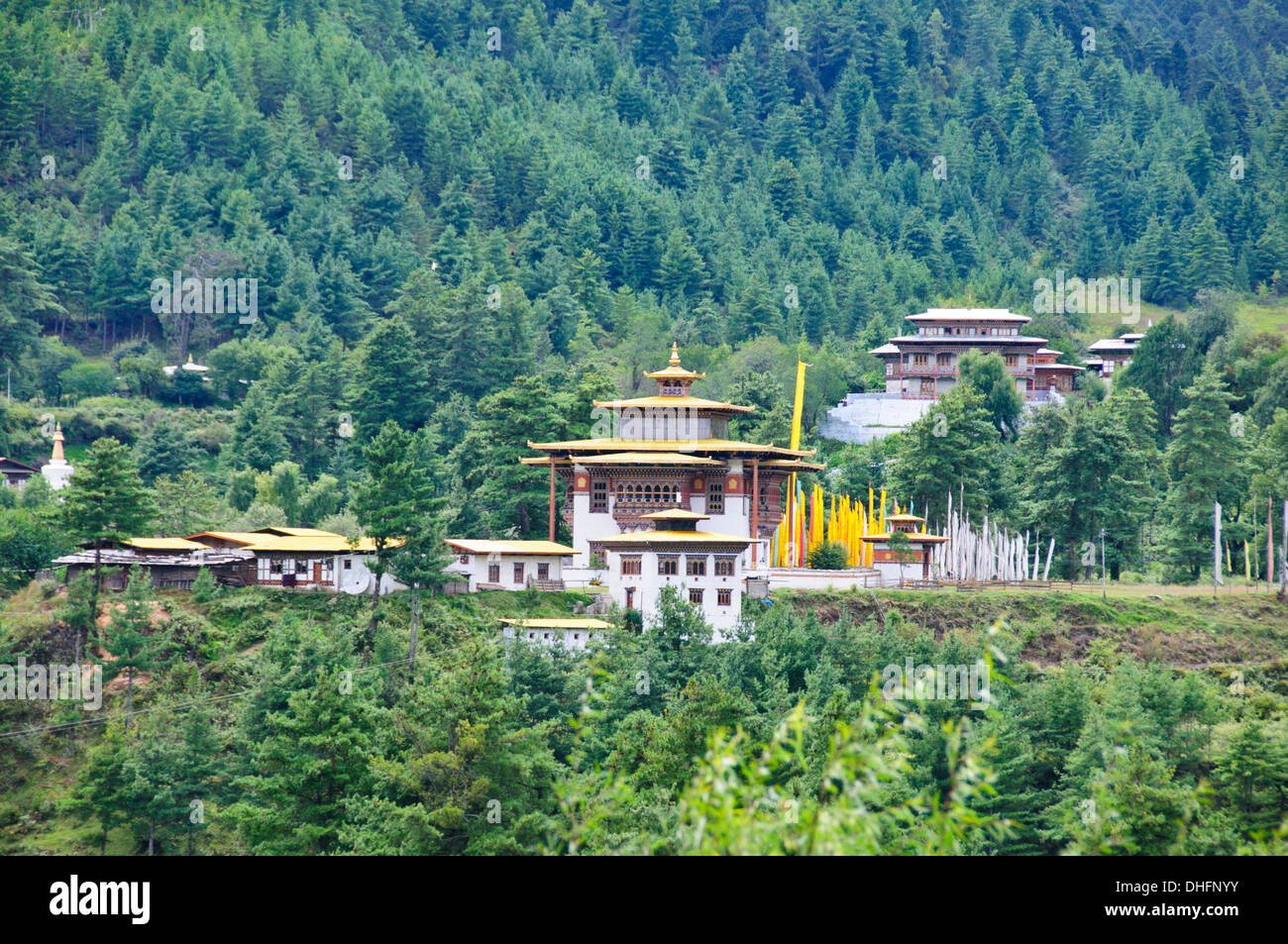 Private Temple,to the side of Kurjey Lhakhang,Buddhist Holy Bhutanese ...