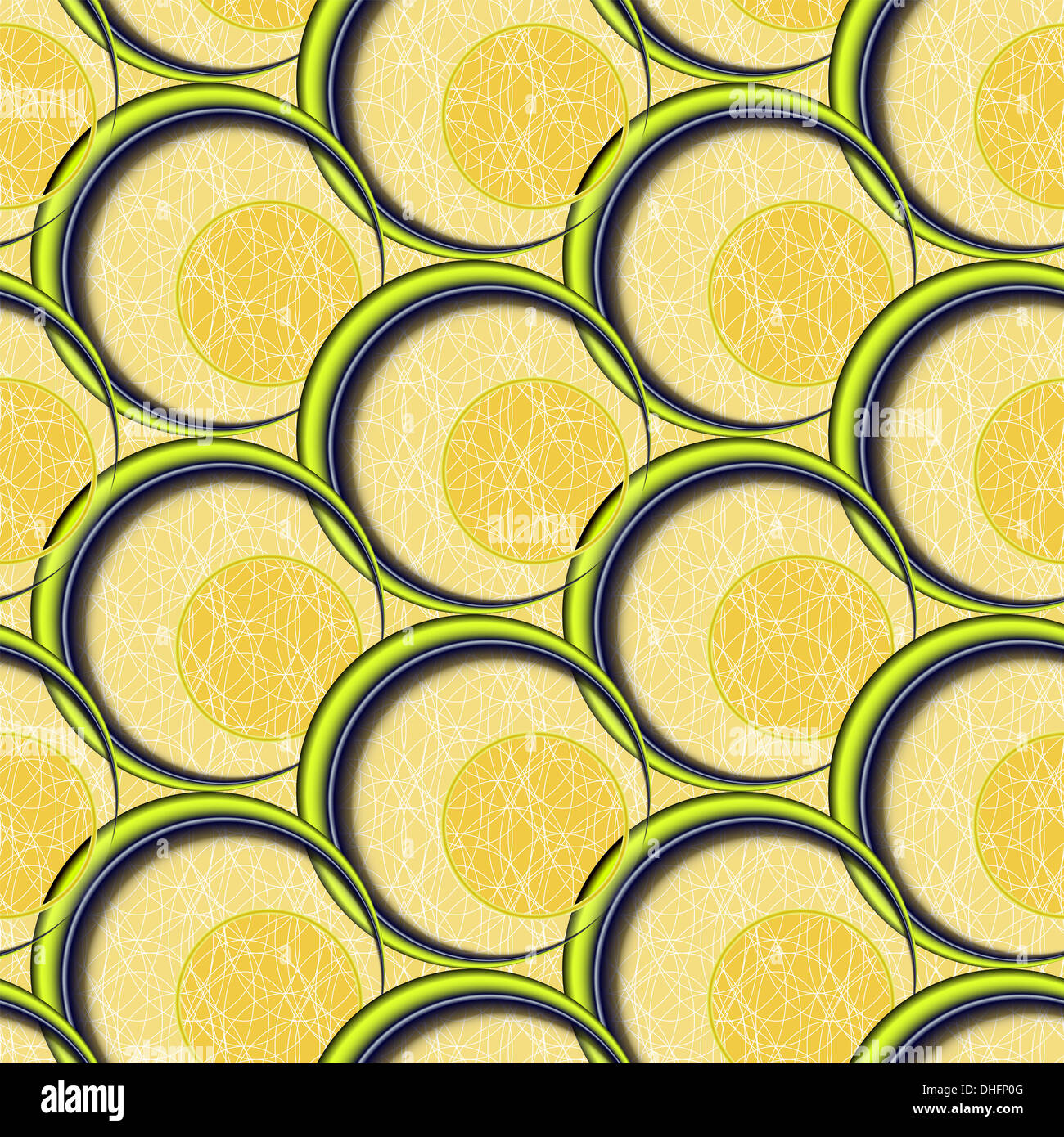 Beautiful seamless background with round yellow scales Stock Photo - Alamy