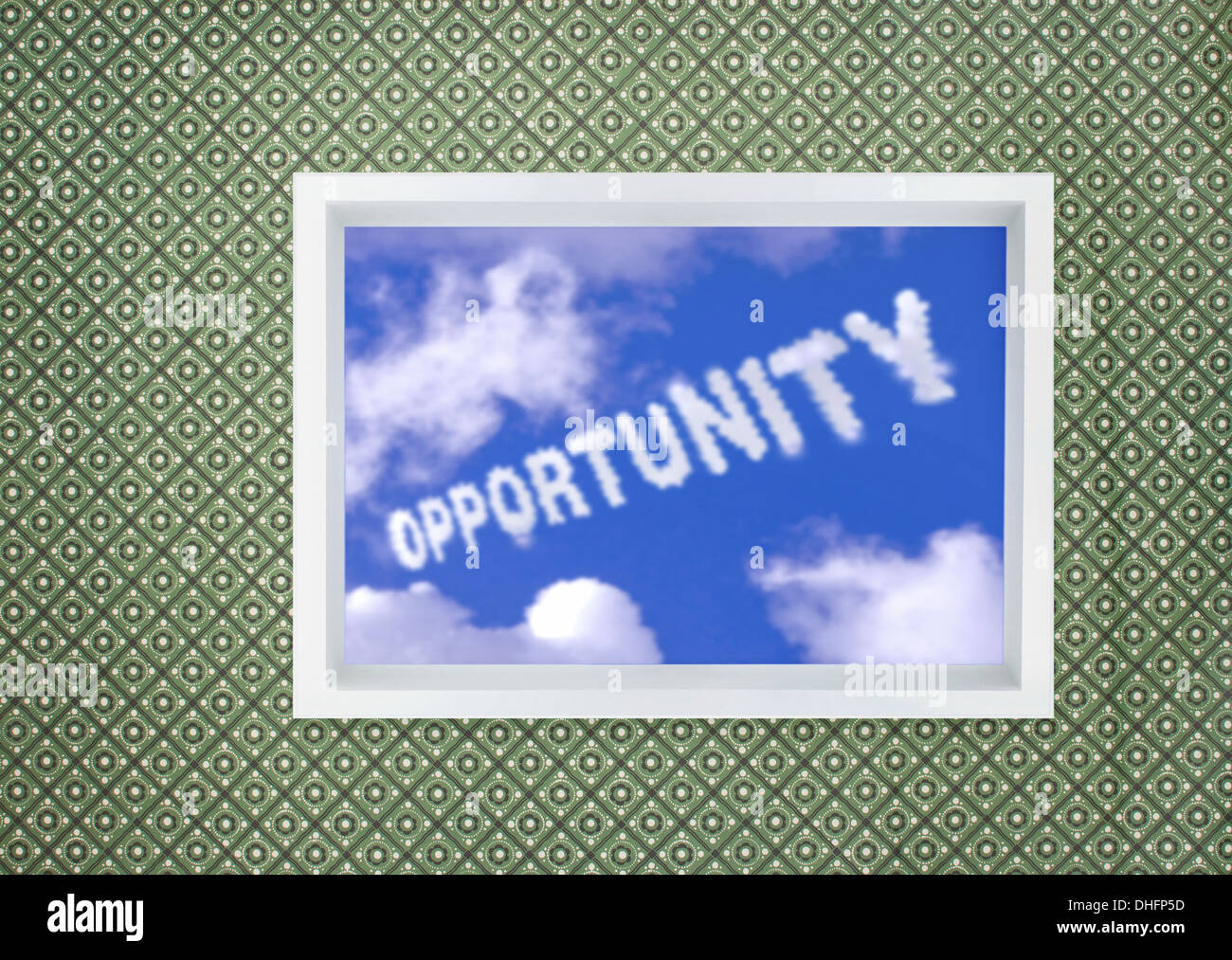 Window of opportunity Stock Photo - Alamy