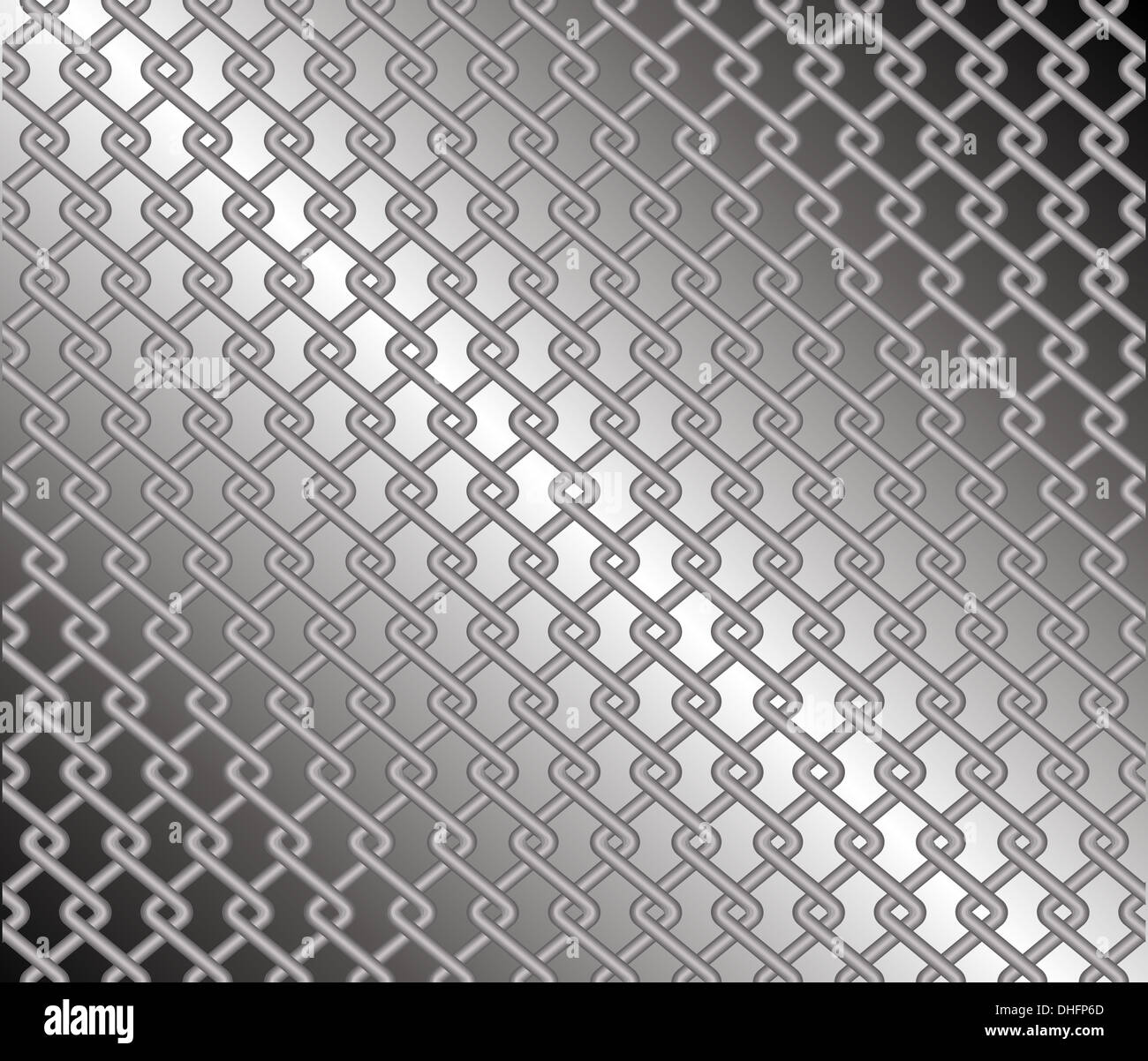 Mesh fence against a grey diagonal gradient Stock Photo - Alamy