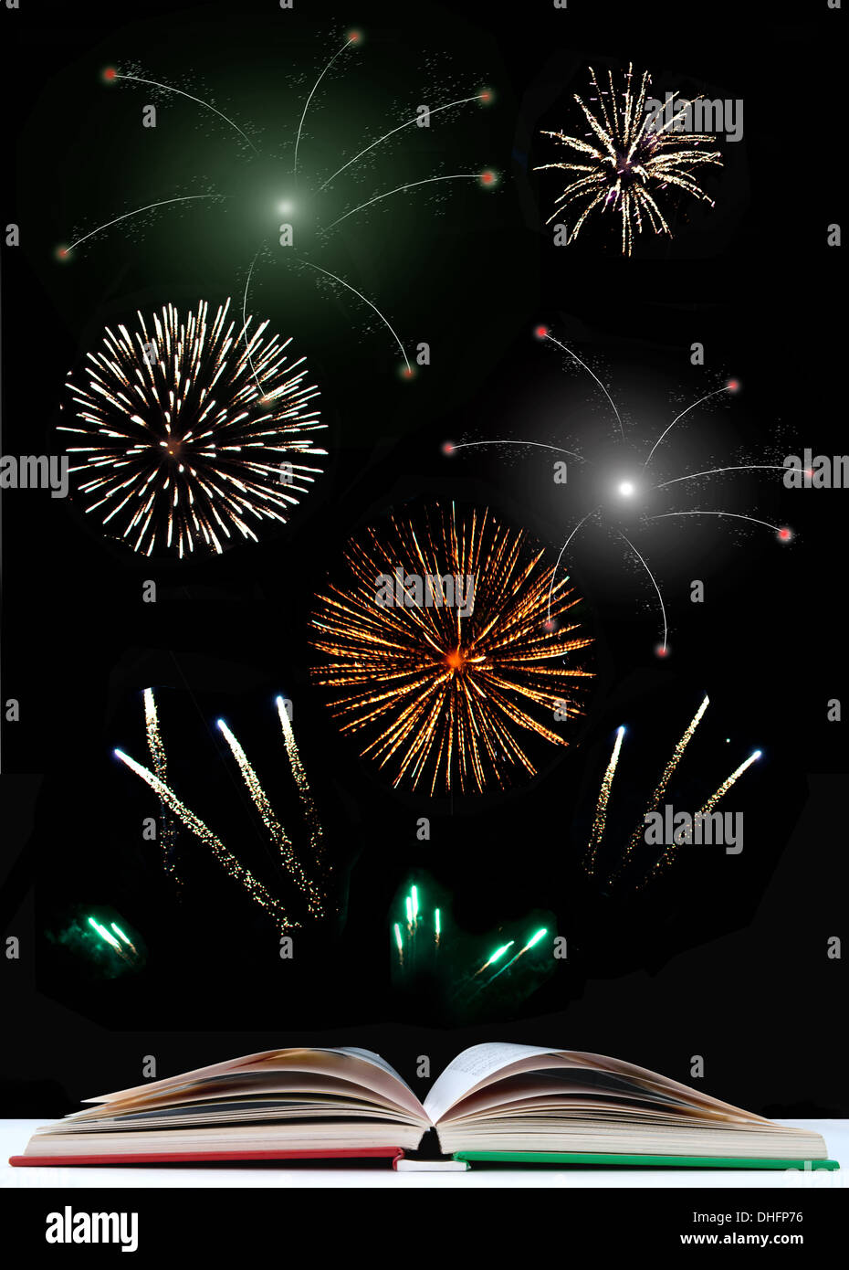 Book fireworks hi-res stock photography and images - Alamy