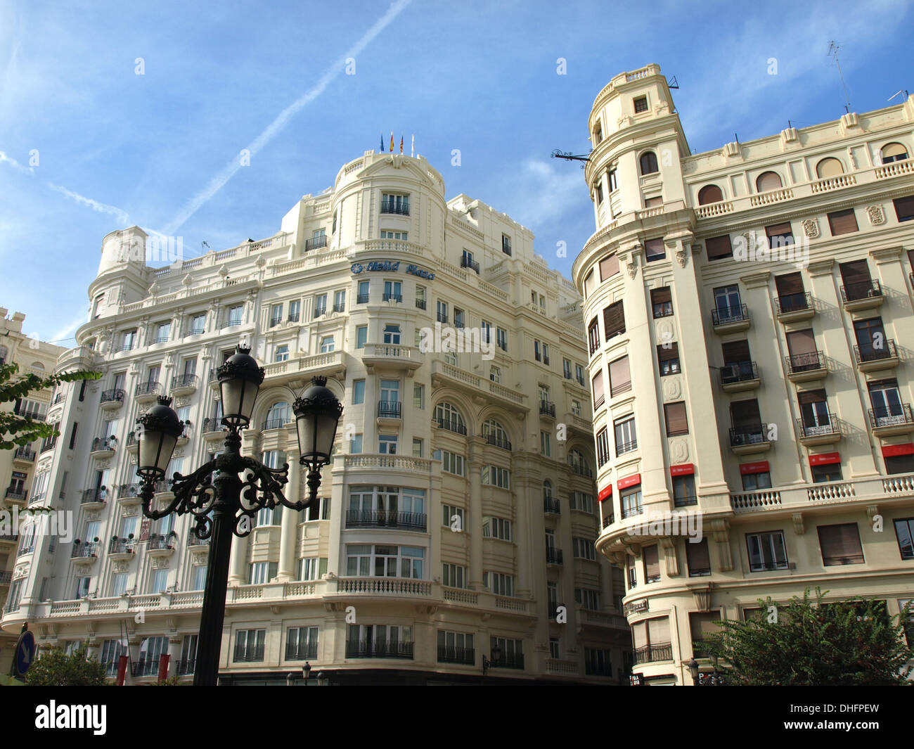 Valencia, Spain. Old architecture - famous city hall Stock Photo - Alamy