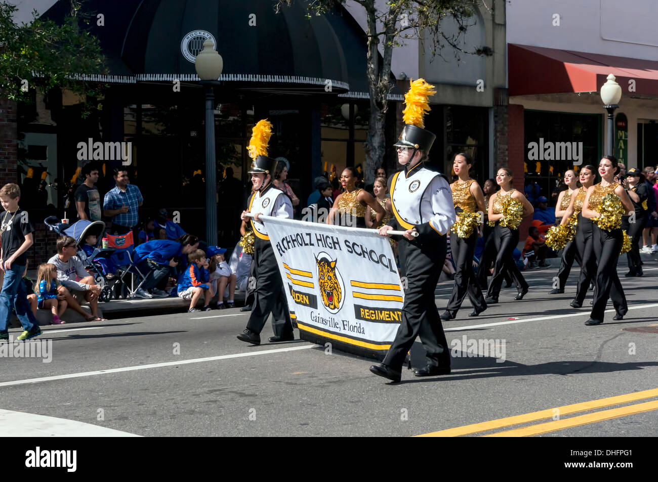 High school marching band banner hi-res stock photography and images ...