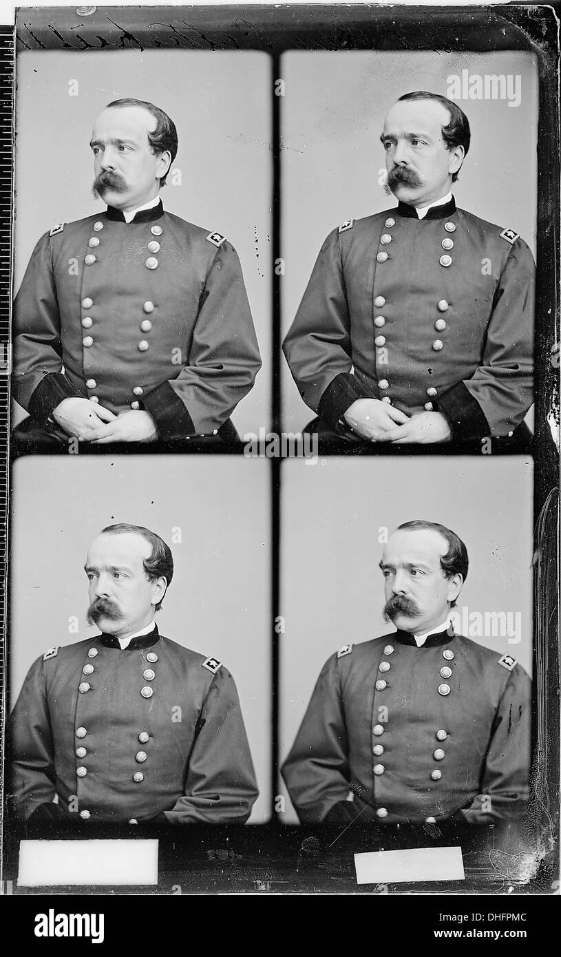 This portrait features General Daniel Butterfield, a Union Army officer ...