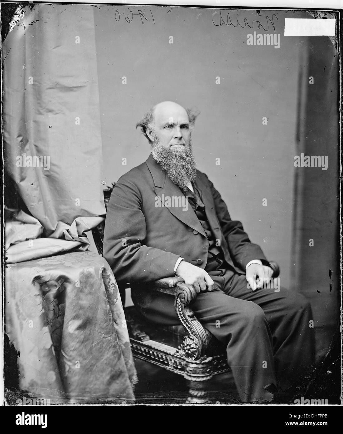 A portrait of Hon. Benjamin W. Norris, representing Alabama, offering a ...