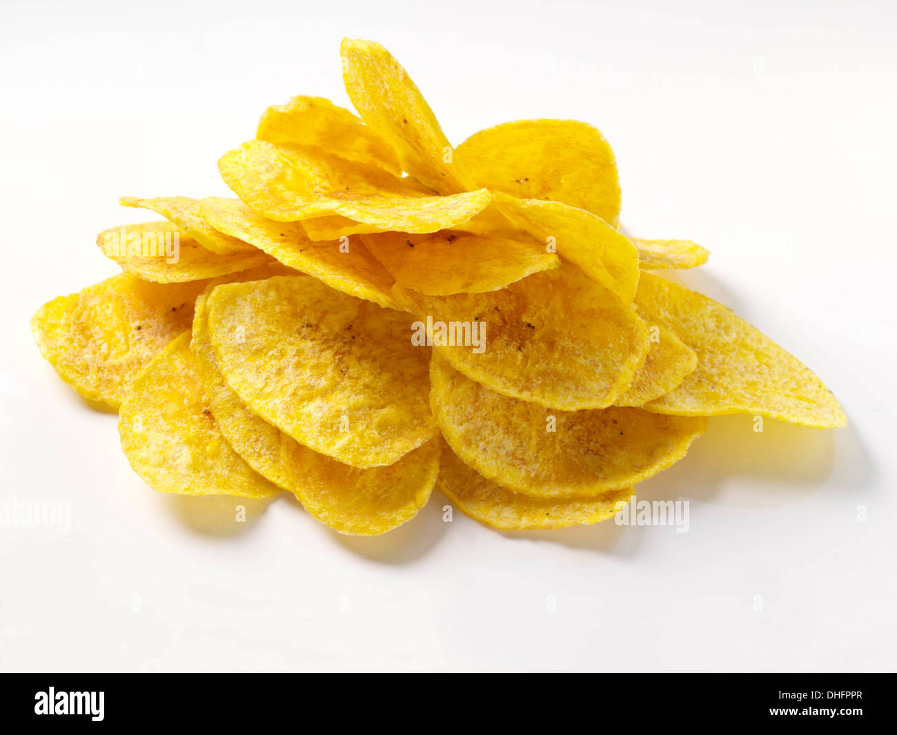 Green Plantain crisps Stock Photo - Alamy
