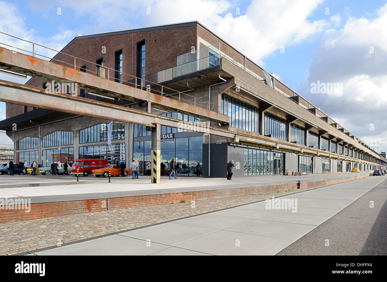 Bremen, Germany. 09th Nov, 2013. Historical cars stand in a hall during ...