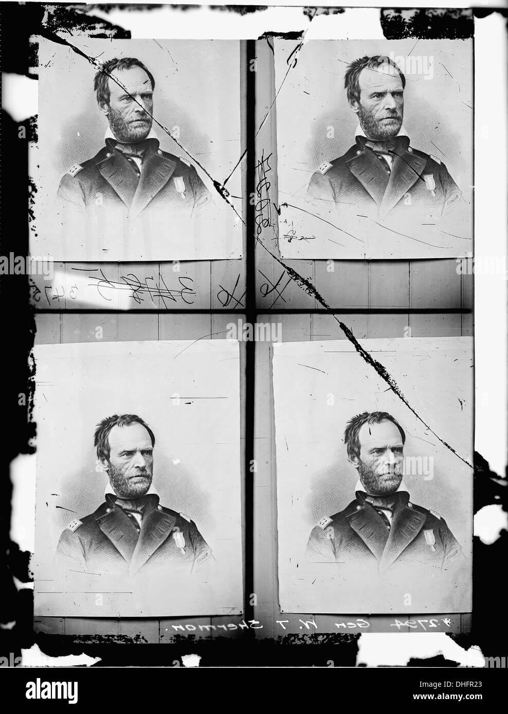 William t sherman Black and White Stock Photos & Images - Alamy