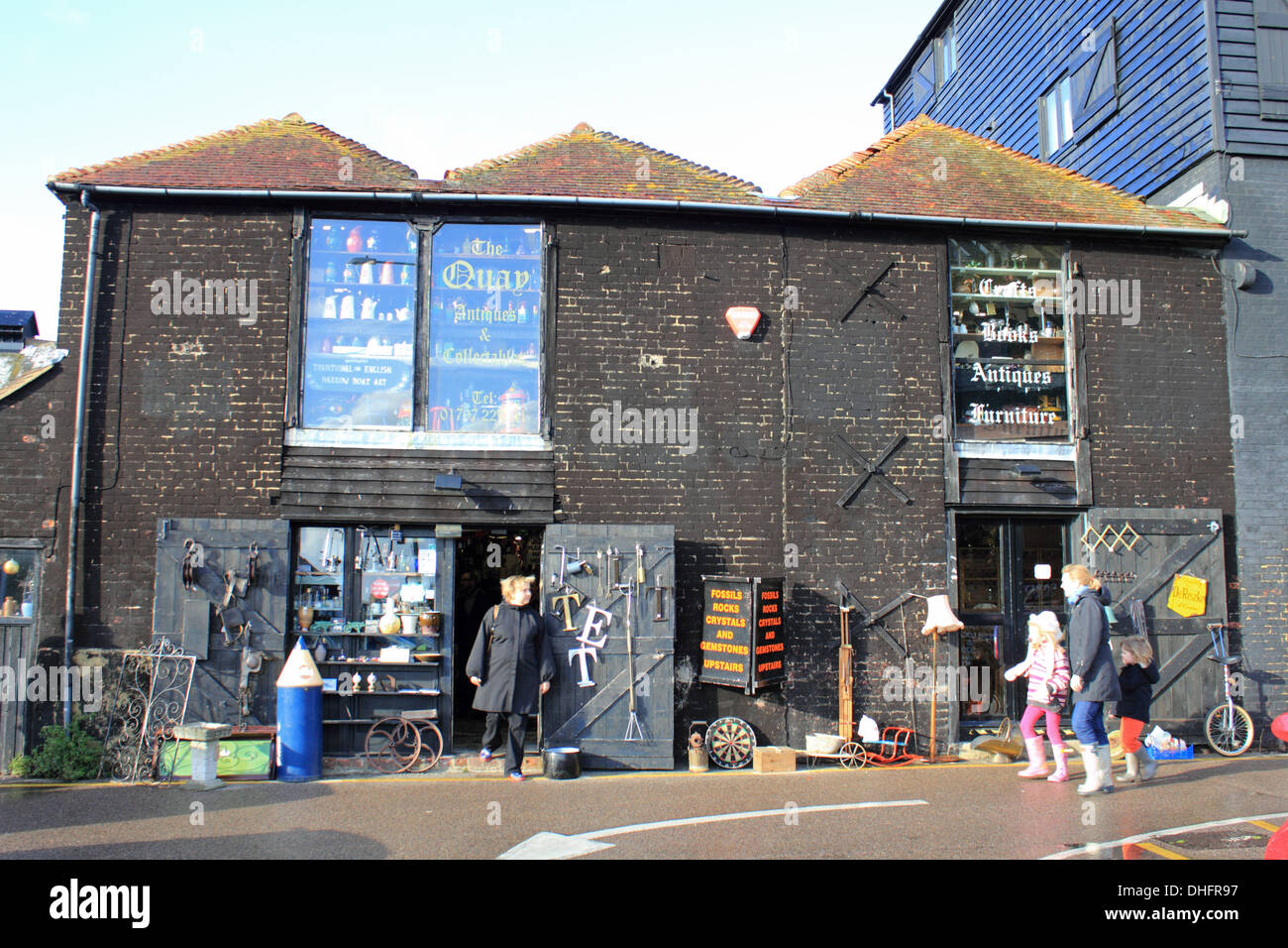 Quayside Antiques centre The historic town of Rye in East Sussex ...