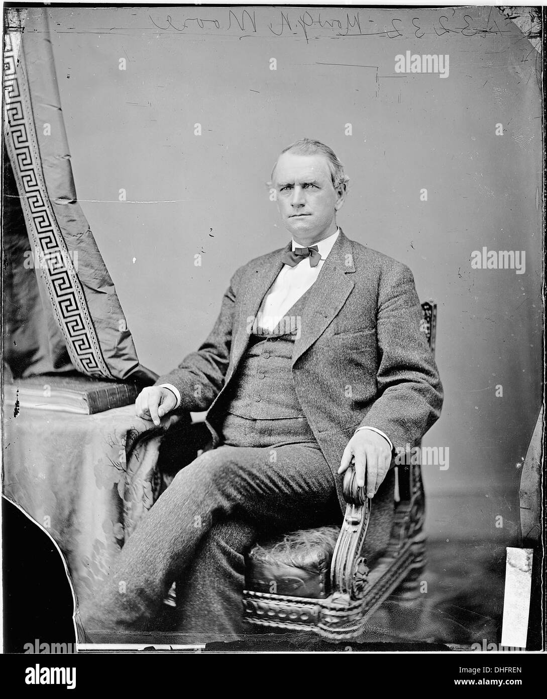 A portrait of General Jesse H. Moore, a military leader with ...