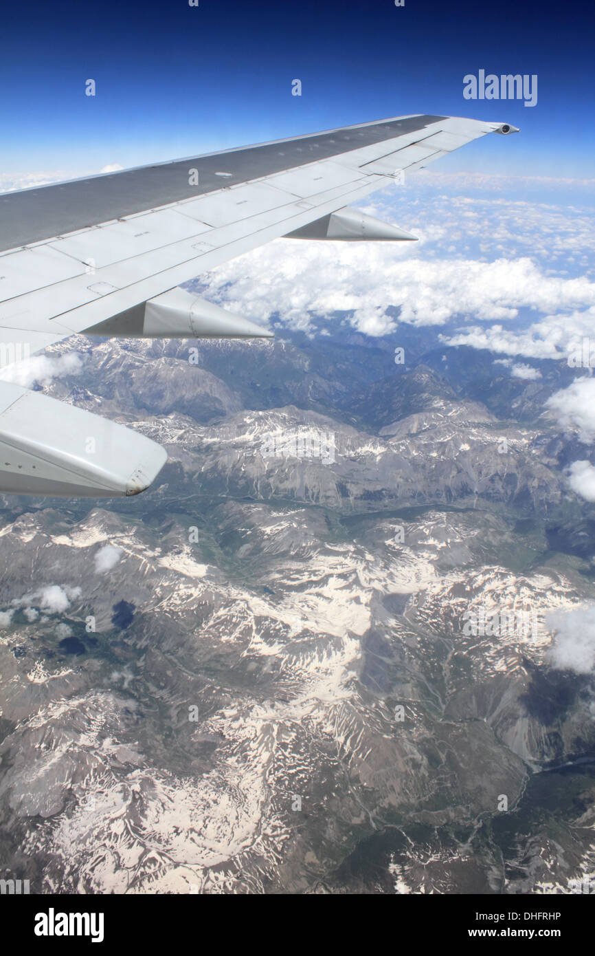 Aerial view france from plane hi-res stock photography and images - Alamy