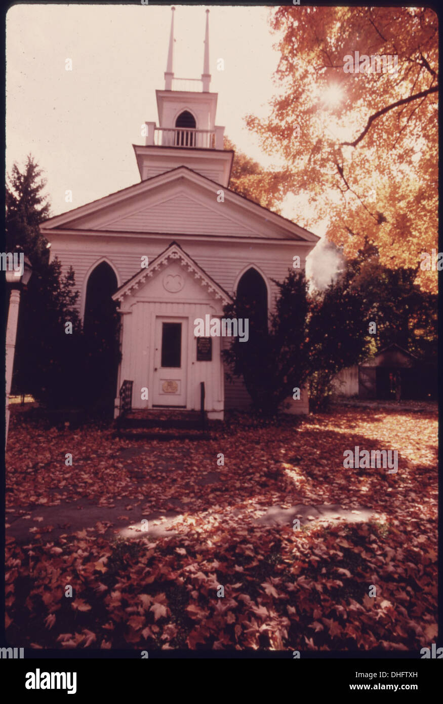 Bronson Church, an Episcopal parish built in 1835 in the Greek Revival ...