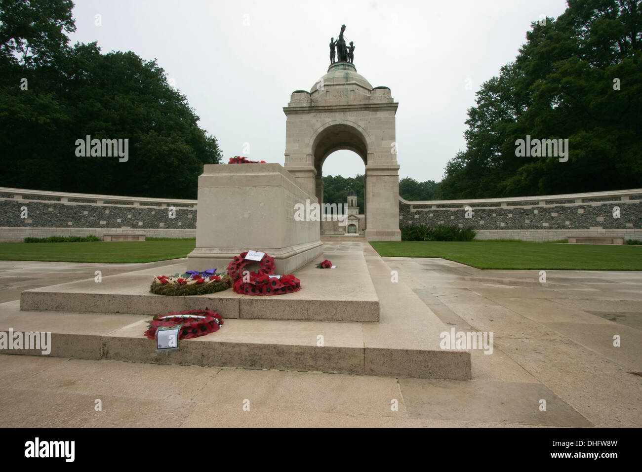 Frontal view of the entrance to the monument Stock Photo - Alamy