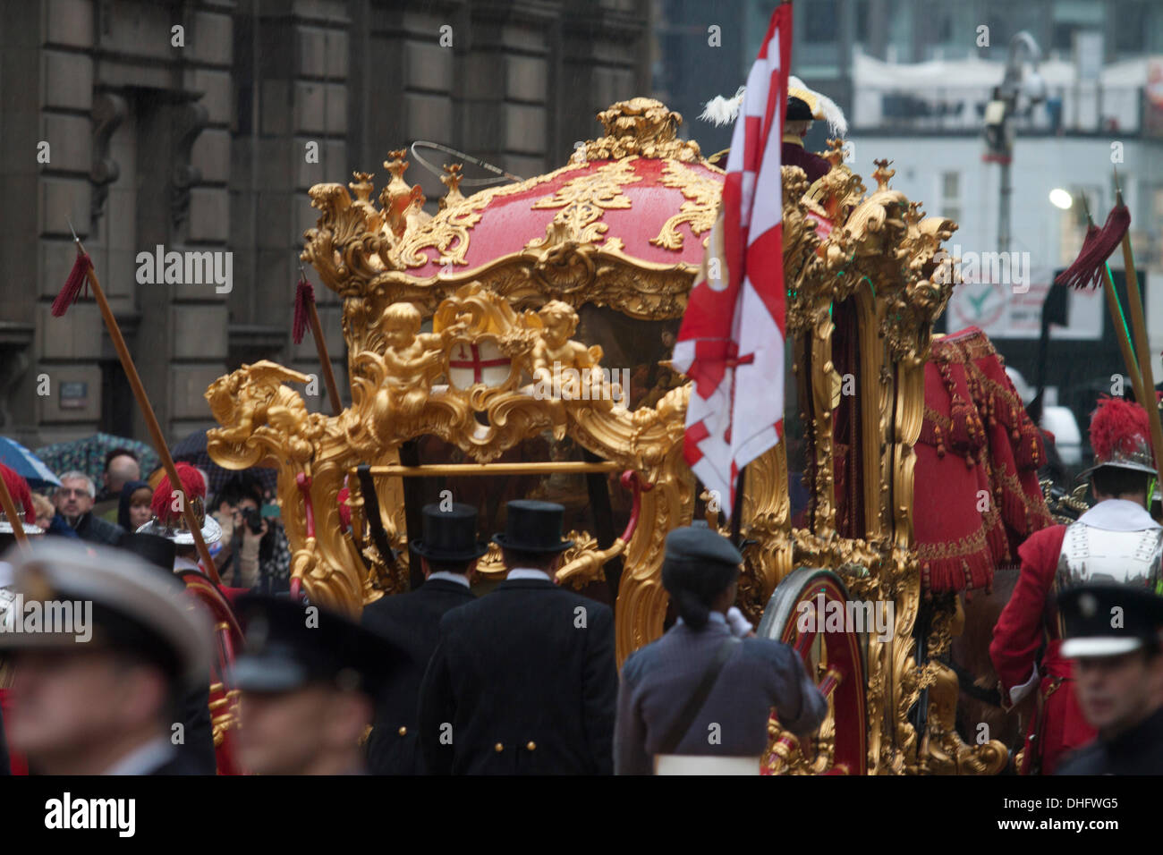 Mansion House London, UK. 9th November 2013. The new Lord Mayor of ...