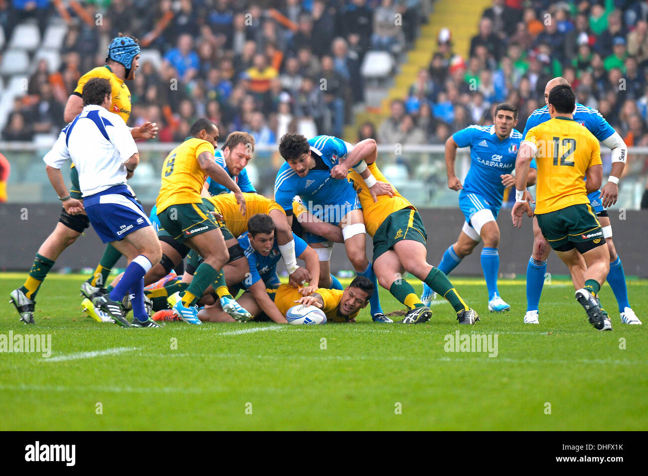 Rugby match stadio olimpico hi-res stock photography and images - Alamy