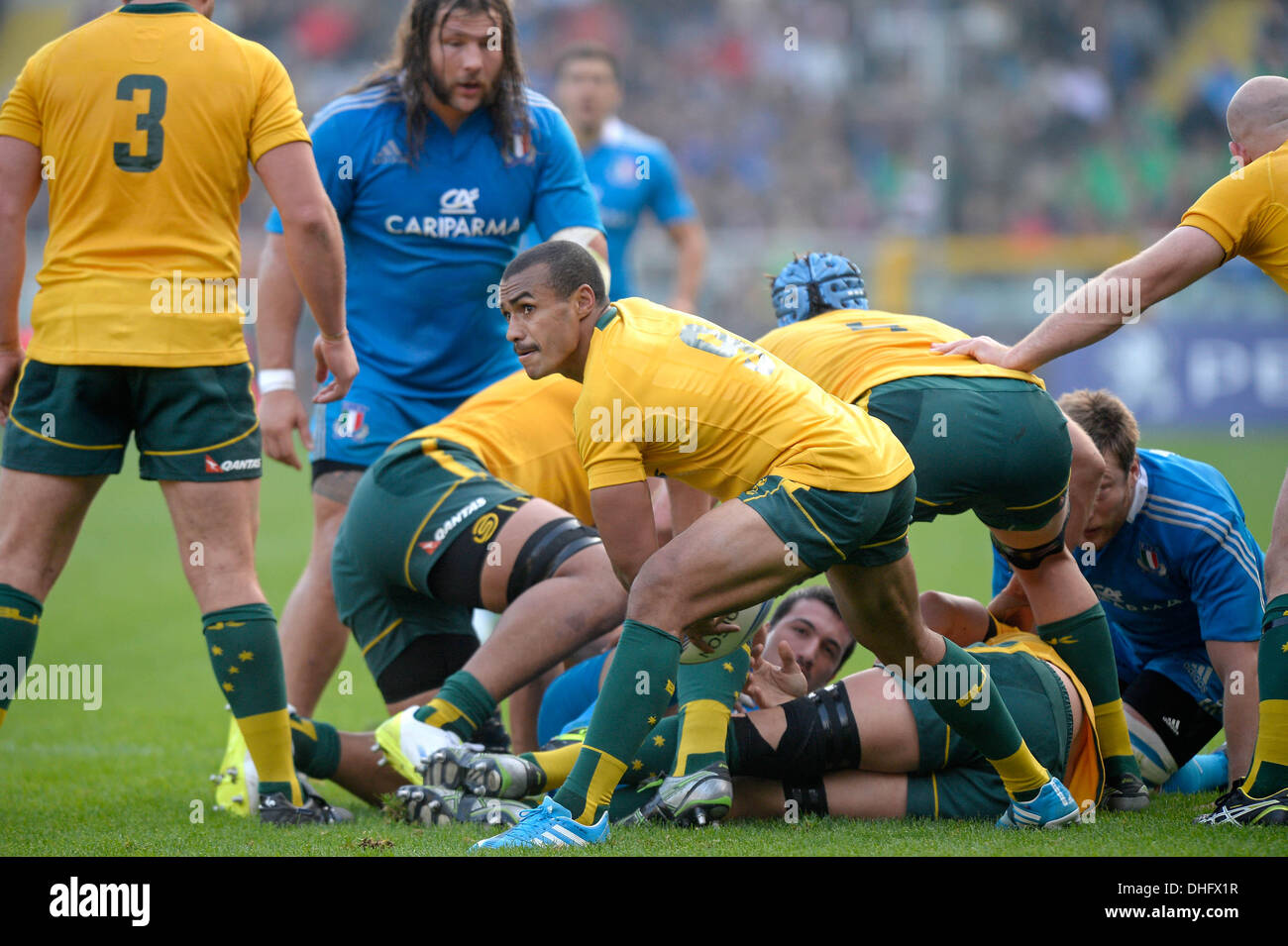 Rugby match stadio olimpico hi-res stock photography and images - Alamy