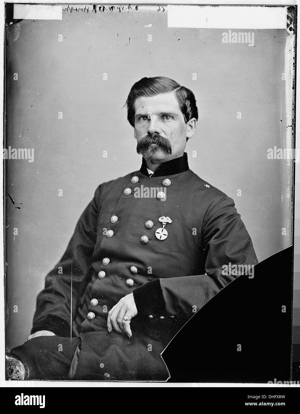 A portrait of General John Hough, an important figure in the U.S ...