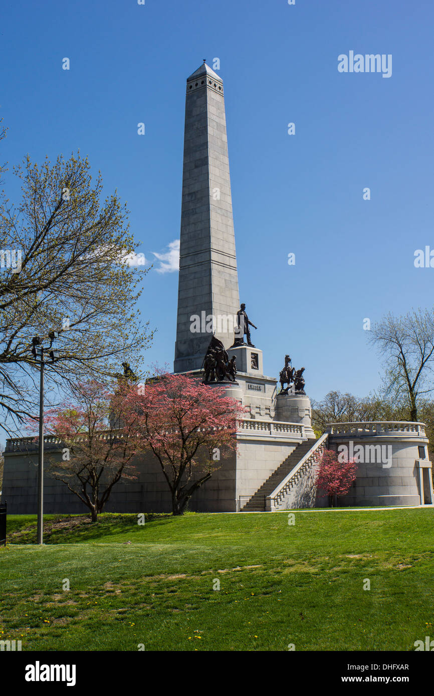 Abraham Lincoln Tomb in Springfield, Illinois Stock Photo - Alamy