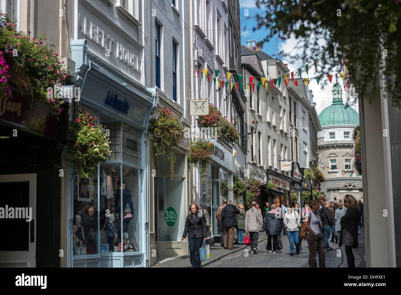 Guernsey high street hi-res stock photography and images - Alamy