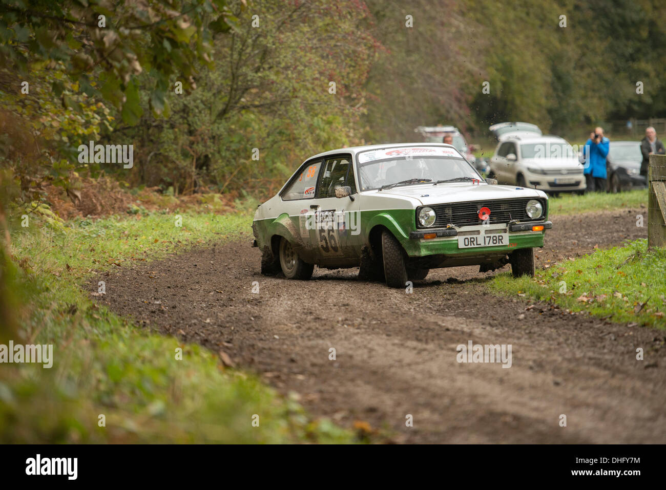Duncombe Park, North Yorkshire, UK . 09th Nov, 2013. UK RAC Rally ...