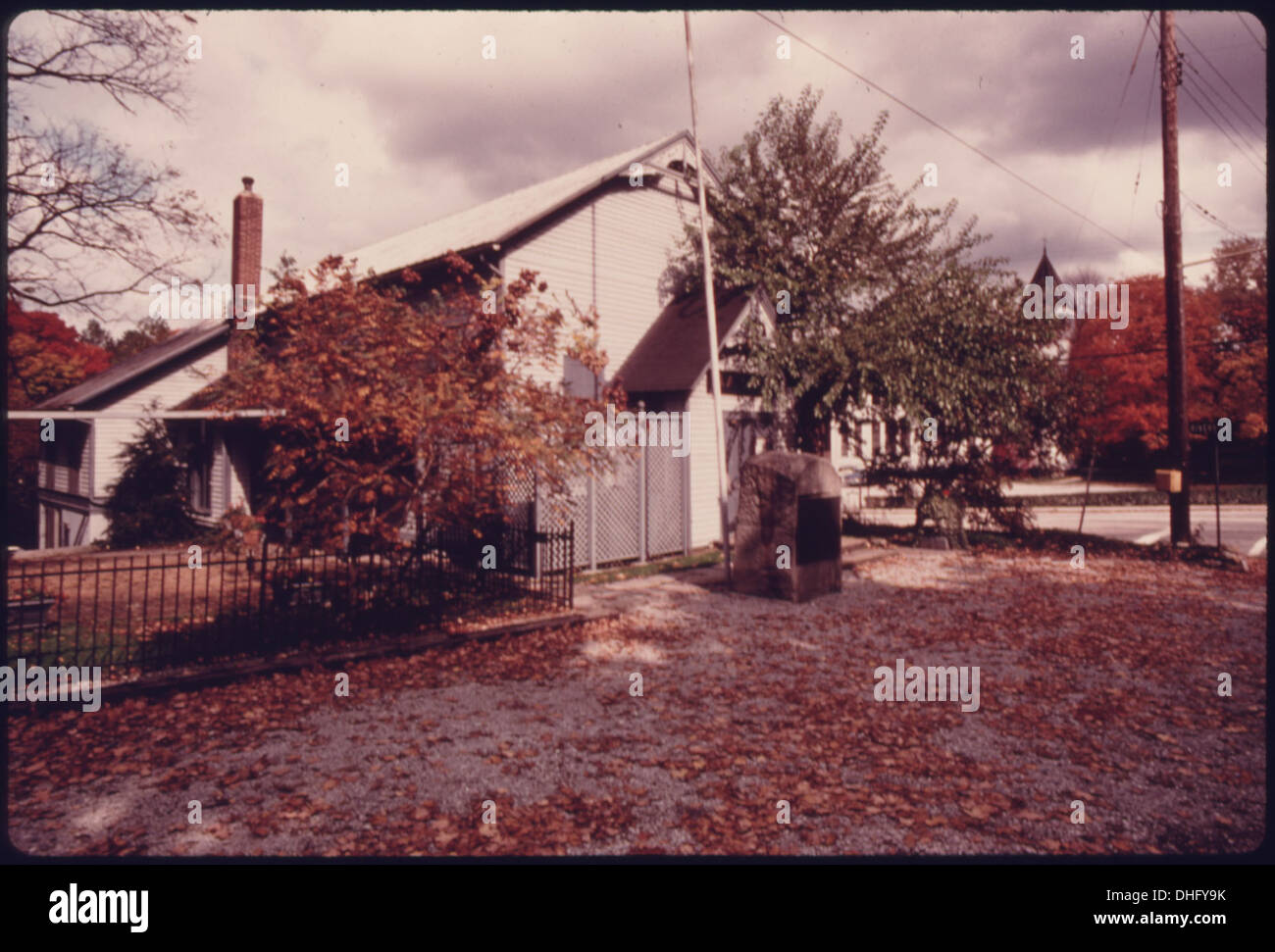 The Grand Army of the Republic (G.A.R.) Hall in Peninsula, Ohio, is a ...