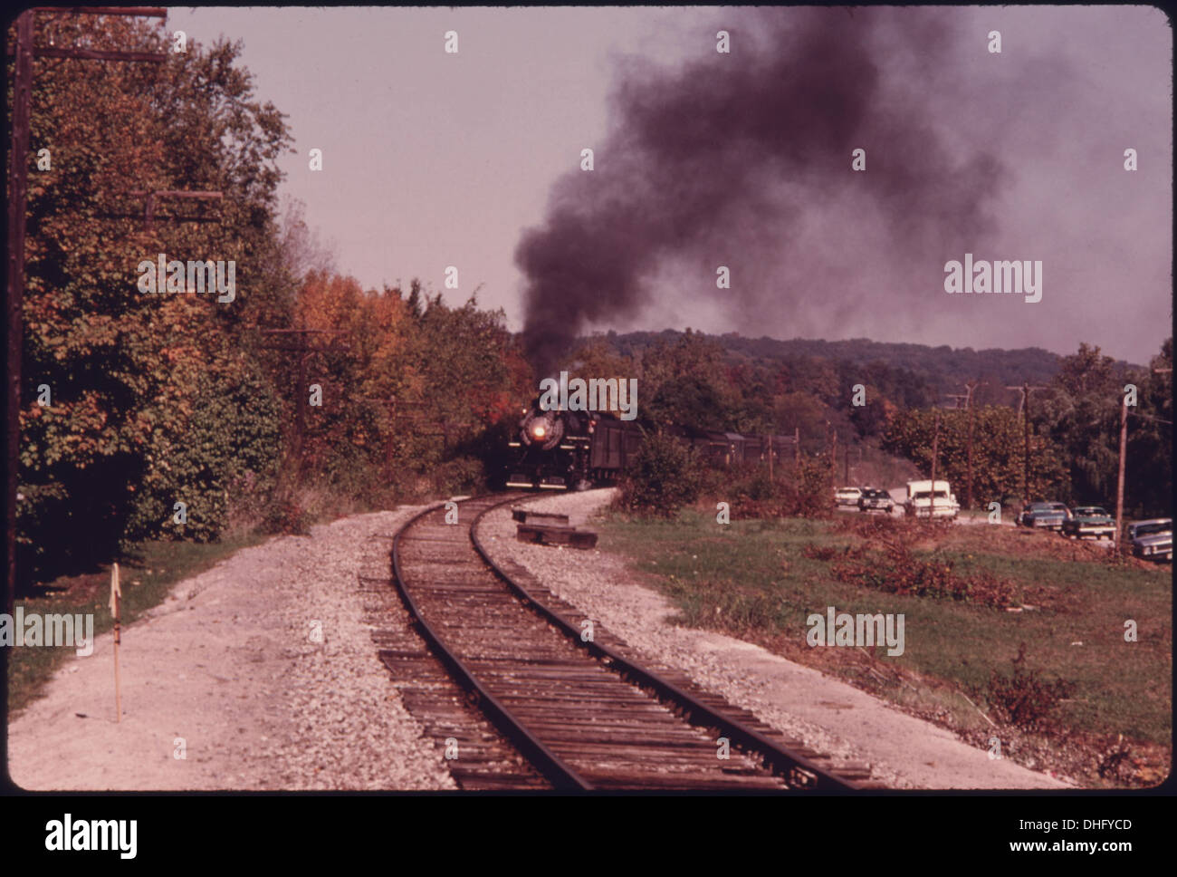 The steam-powered Cuyahoga Valley Line weekend excursion train ...