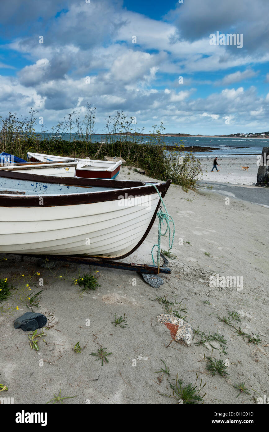 Vazon Bay, Castel, Guernsey, Channel Islands Stock Photo - Alamy