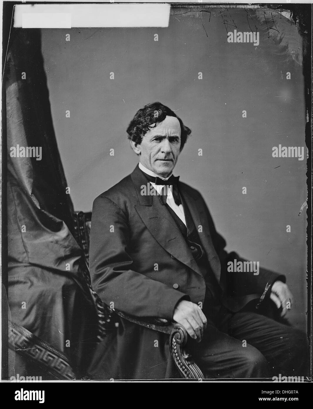 Hon. Samuel Griffith is pictured in a formal setting, representing the ...