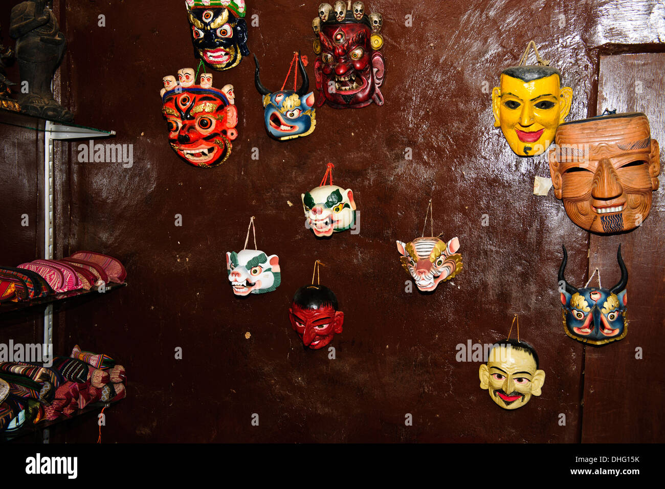 Atsara,Clown Masks,Wall paintings,Wheel of Life,highly stylised and ...