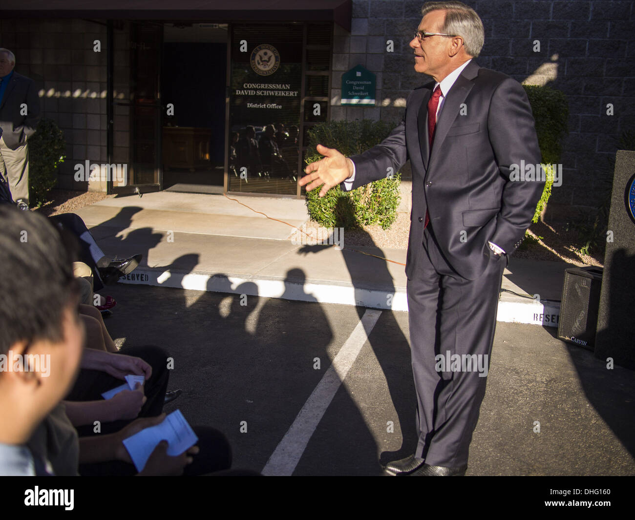 Scottsdale, Arizona, USA. 9th Nov, 2013. US Representative DAVID ...