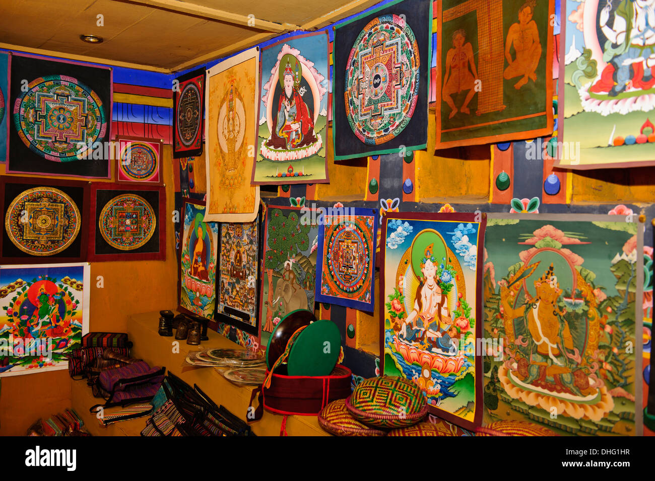 Atsara,Clown Masks,Wall paintings,Wheel of Life,highly stylised and ...